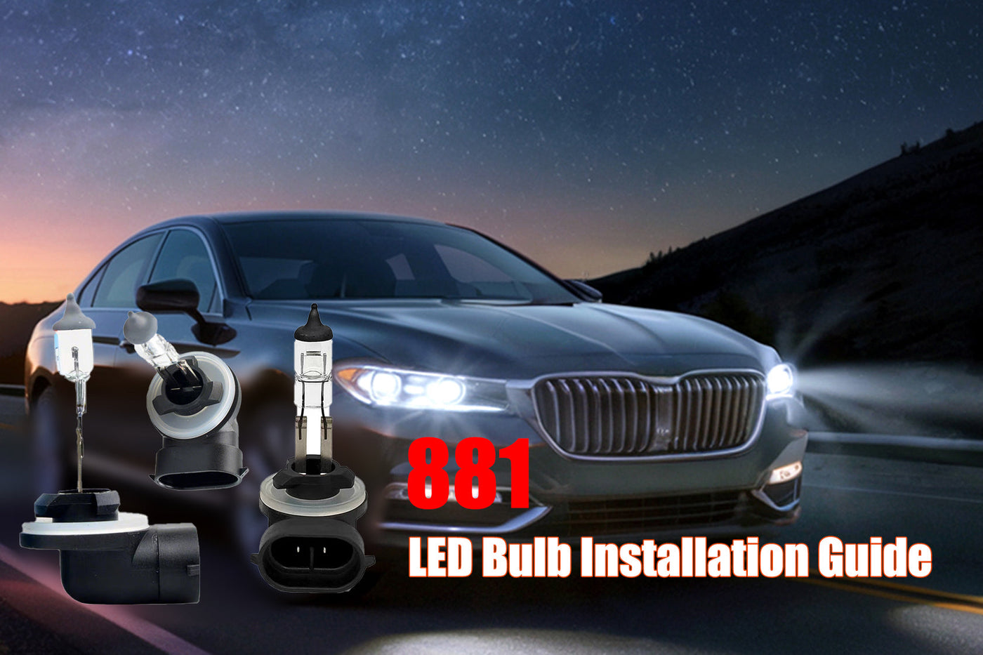 How to install H1 LED Bulb? | H1 LED Bulbs Install Guide