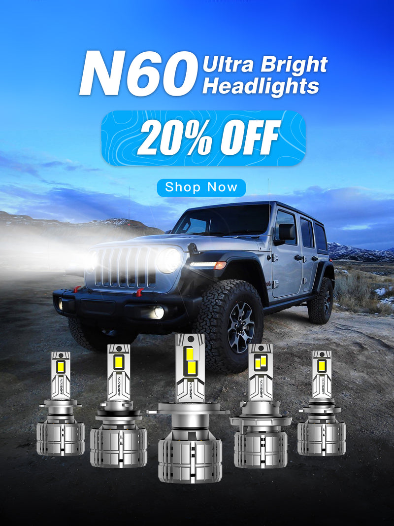 NOVSIGHT®- Auto Lighting, LED Headlight Bulbs & OFF-Road LED Lights