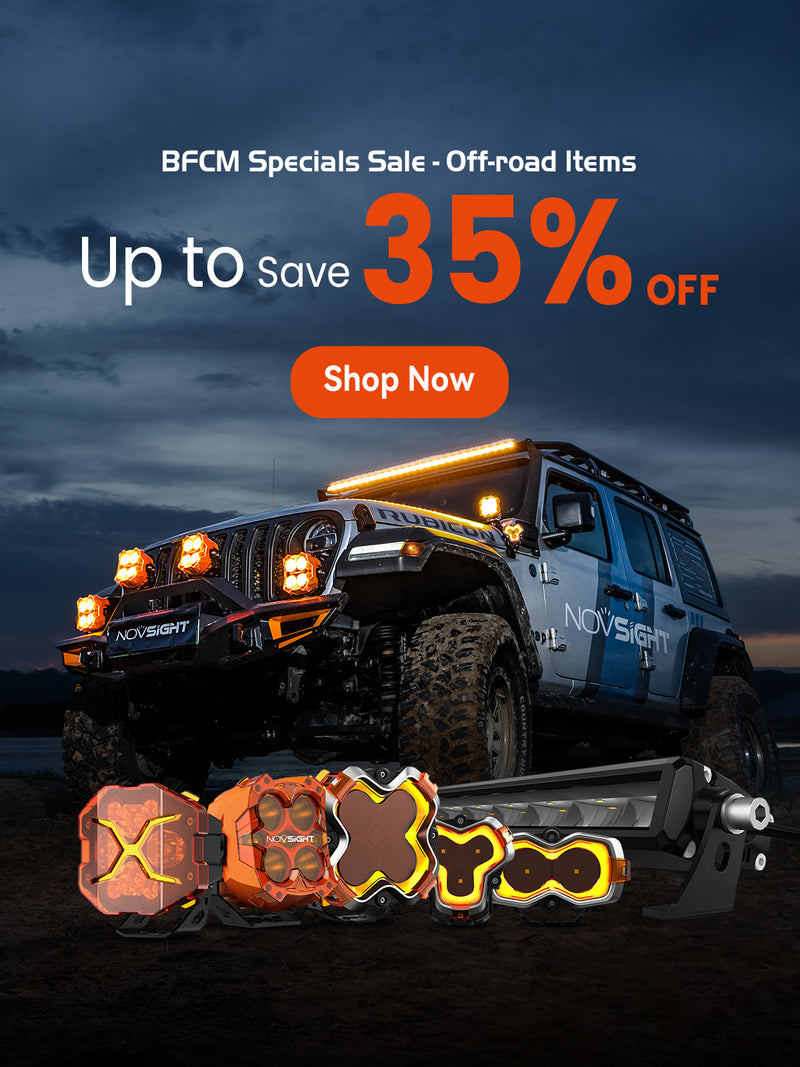 NOVSIGHT®- Auto Lighting, LED Headlight Bulbs & OFF-Road LED Lights
