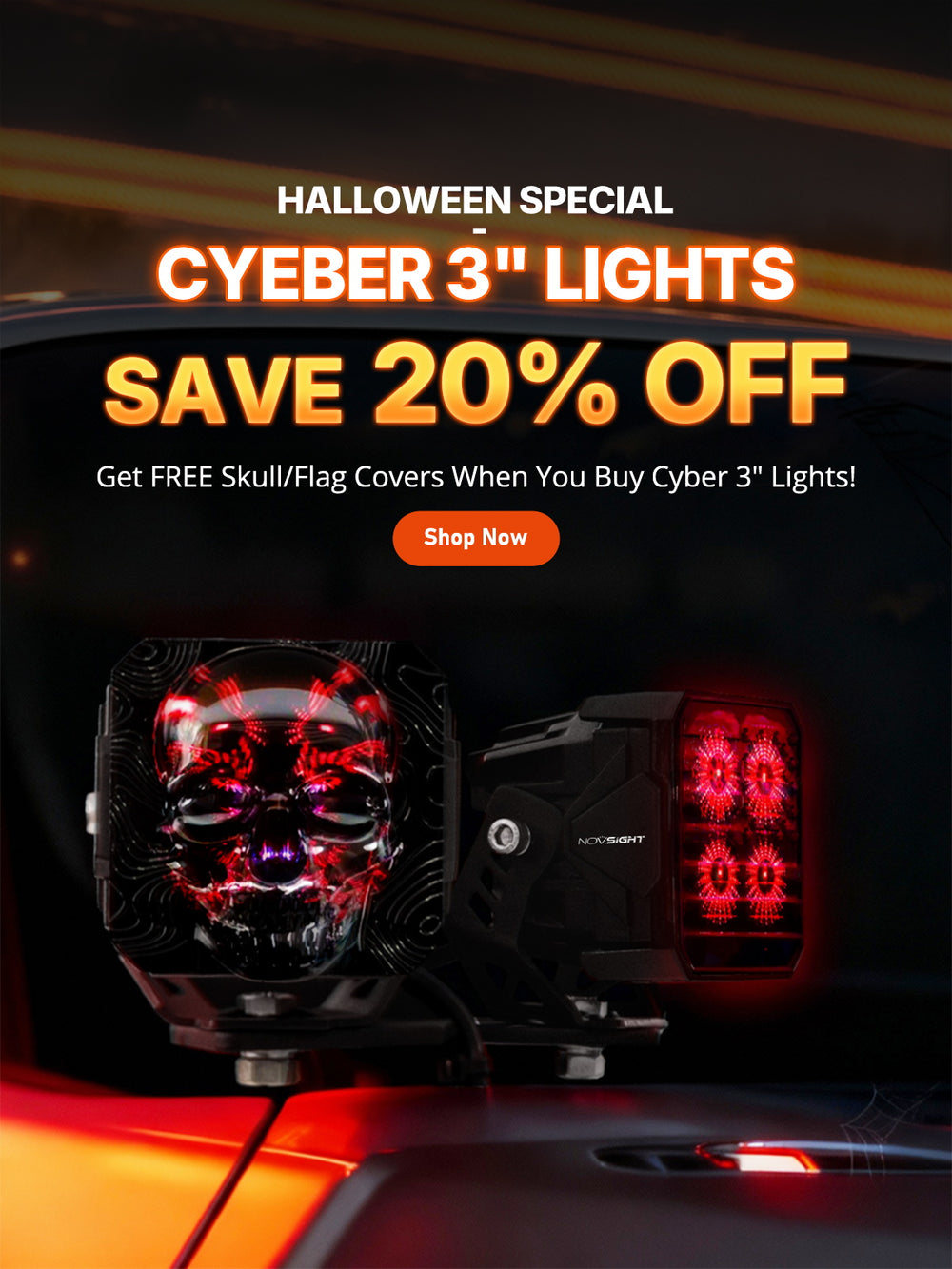 NOVSIGHT®-Professional Off-Road Spotlights & Automotive LED Headlights