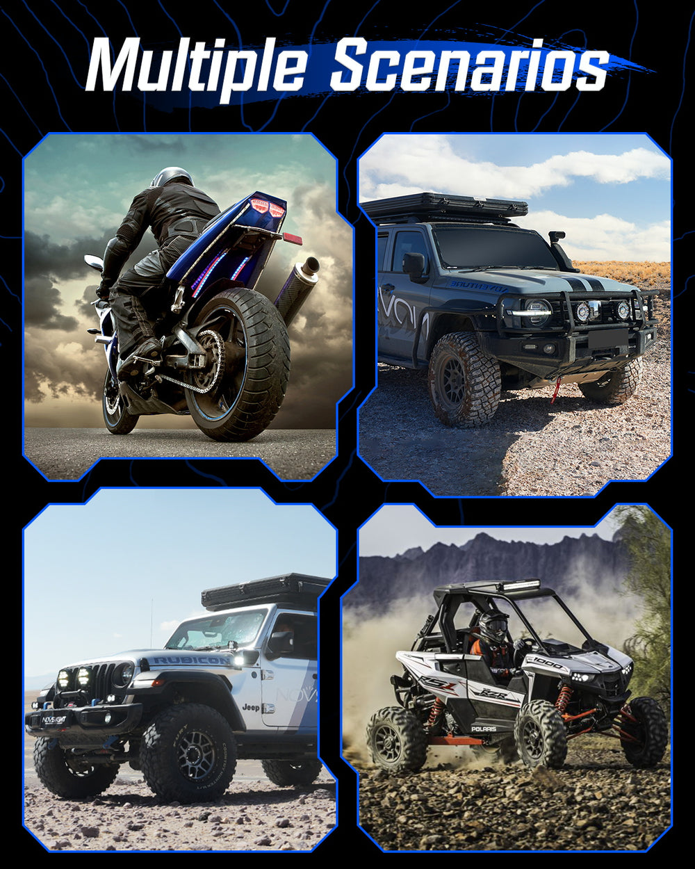 3 Inch LED Pod Driving Fog Flood Spot Ditch Light Off-Road Cube for ...