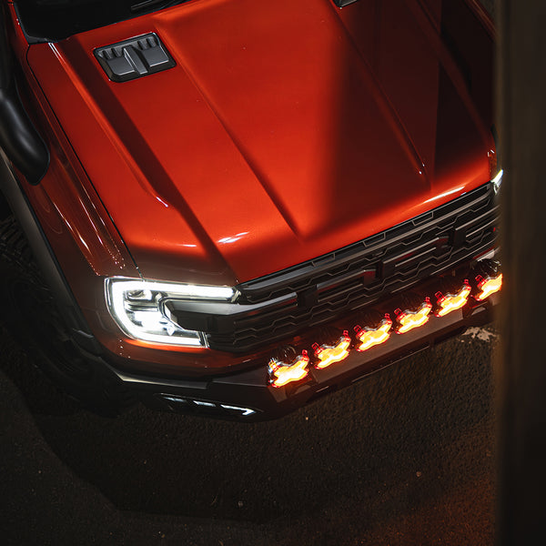 NOVSIGHT HALO Series Pod LIghts Includes DRL with Spot and flood light ...