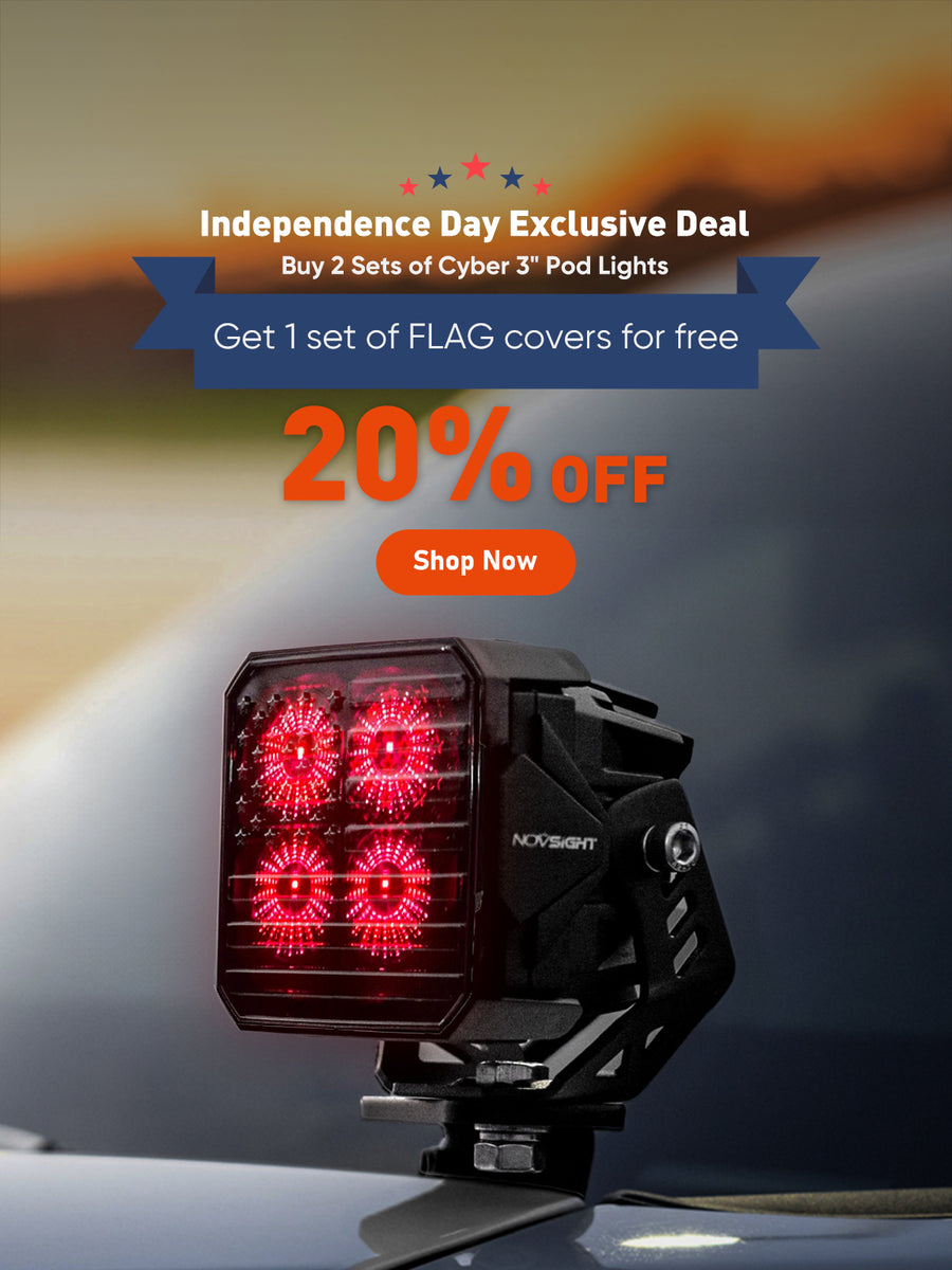 NOVSIGHT®- Auto Lighting, LED Headlight Bulbs & OFF-Road LED Lights