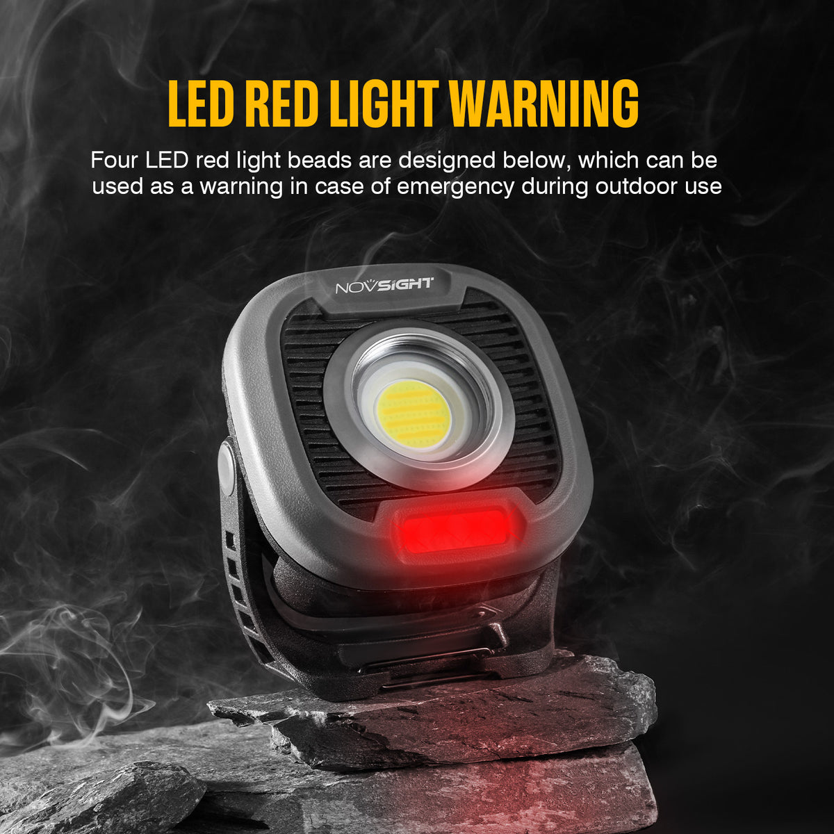 ‎Square LED Camping Work Light Kit
