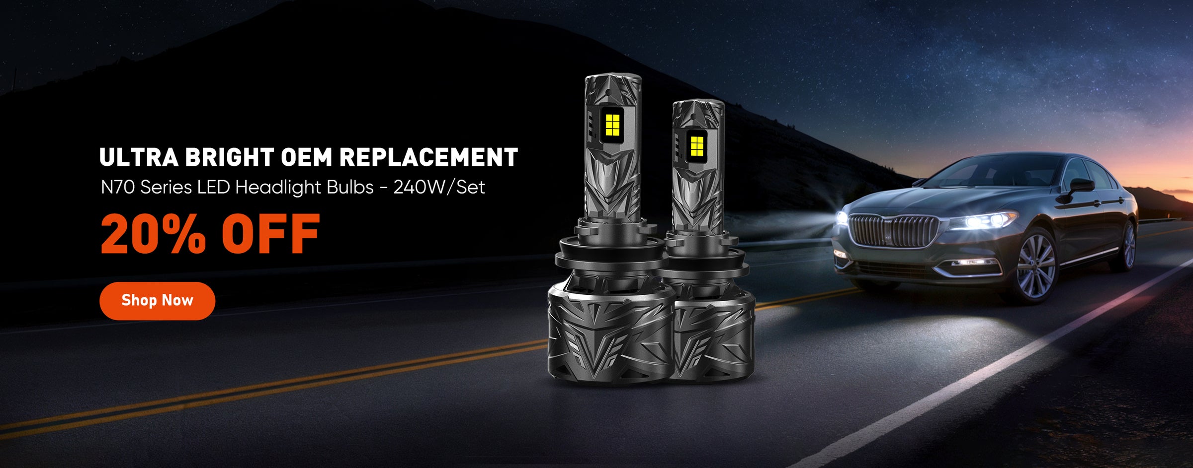 H4 LED Headlight Bulbs,Upgrade Your Auto Lighthing@Novsights.com