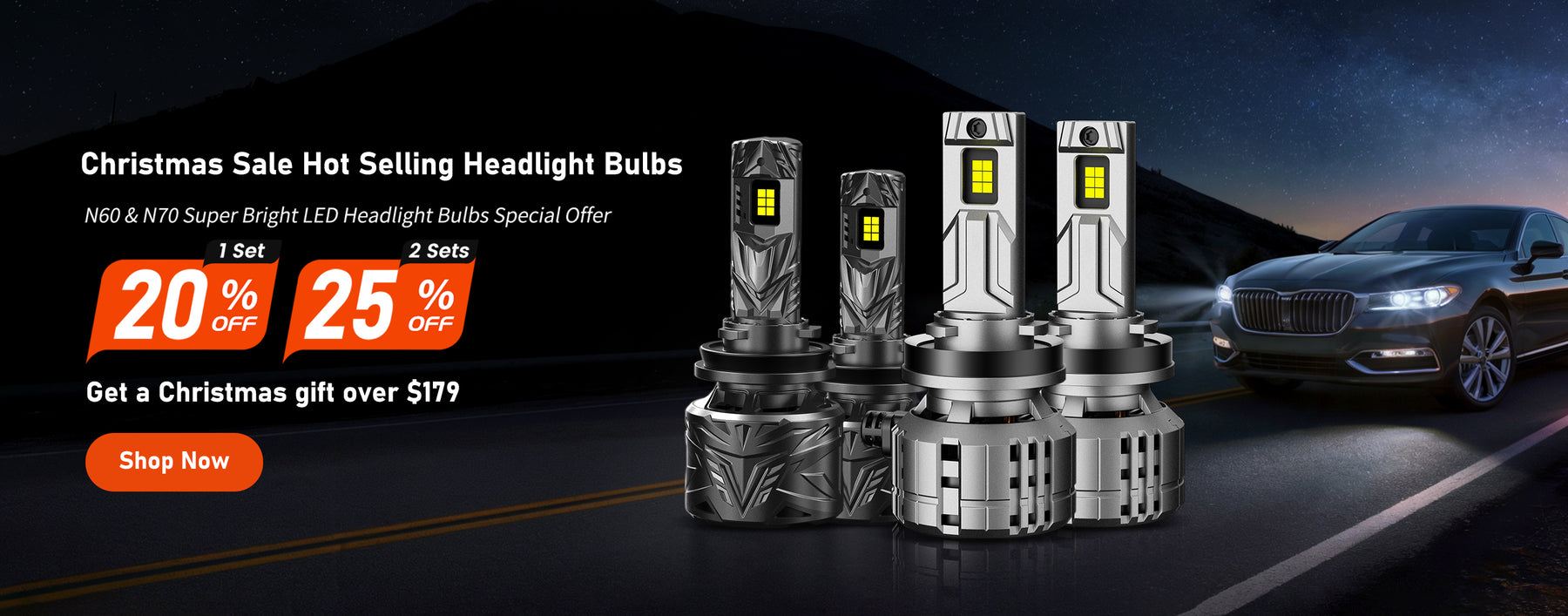 H11/H8/H9 LED Headlight Bulbs Replacement kits 2 Pack | Novsights.com