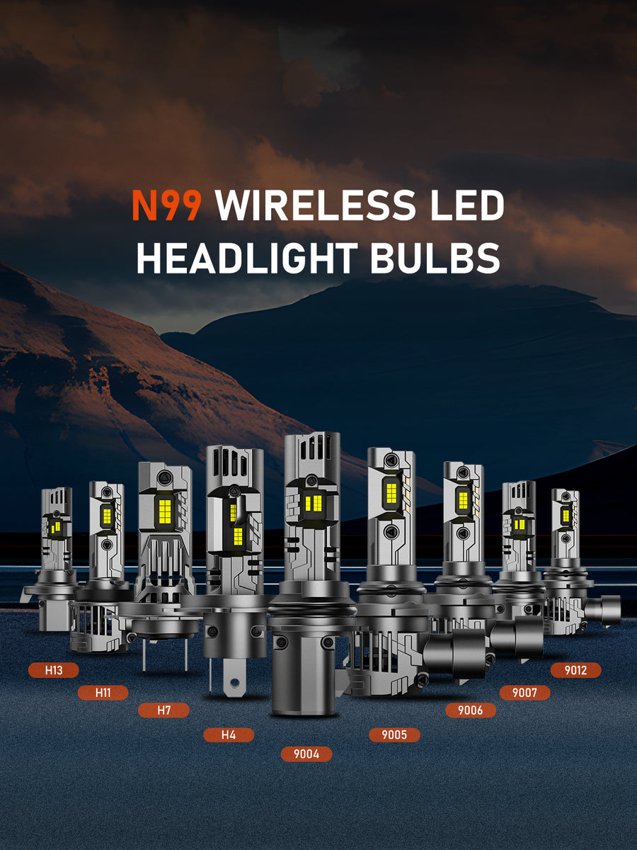 Novsight N99 Series LED Headlight Bulbs Collection