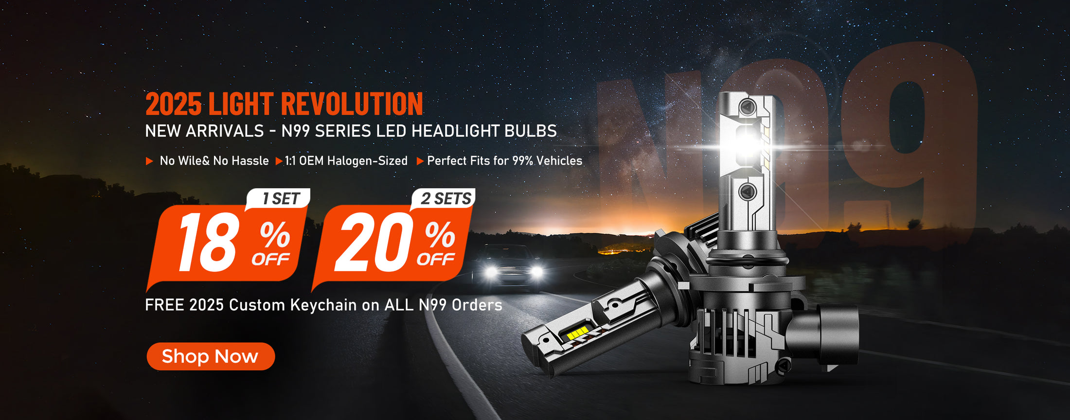 NOVSIGHT®- Auto Lighting, LED Headlight Bulbs & OFF-Road LED Lights