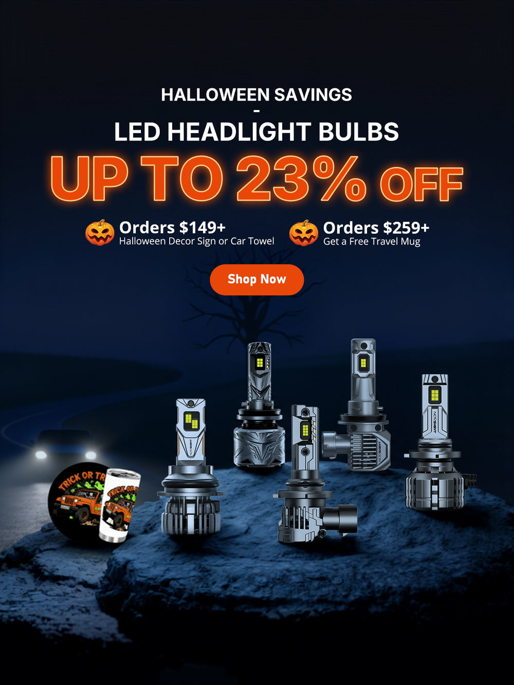 NOVSIGHT®-Professional Off-Road Spotlights & Automotive LED Headlights