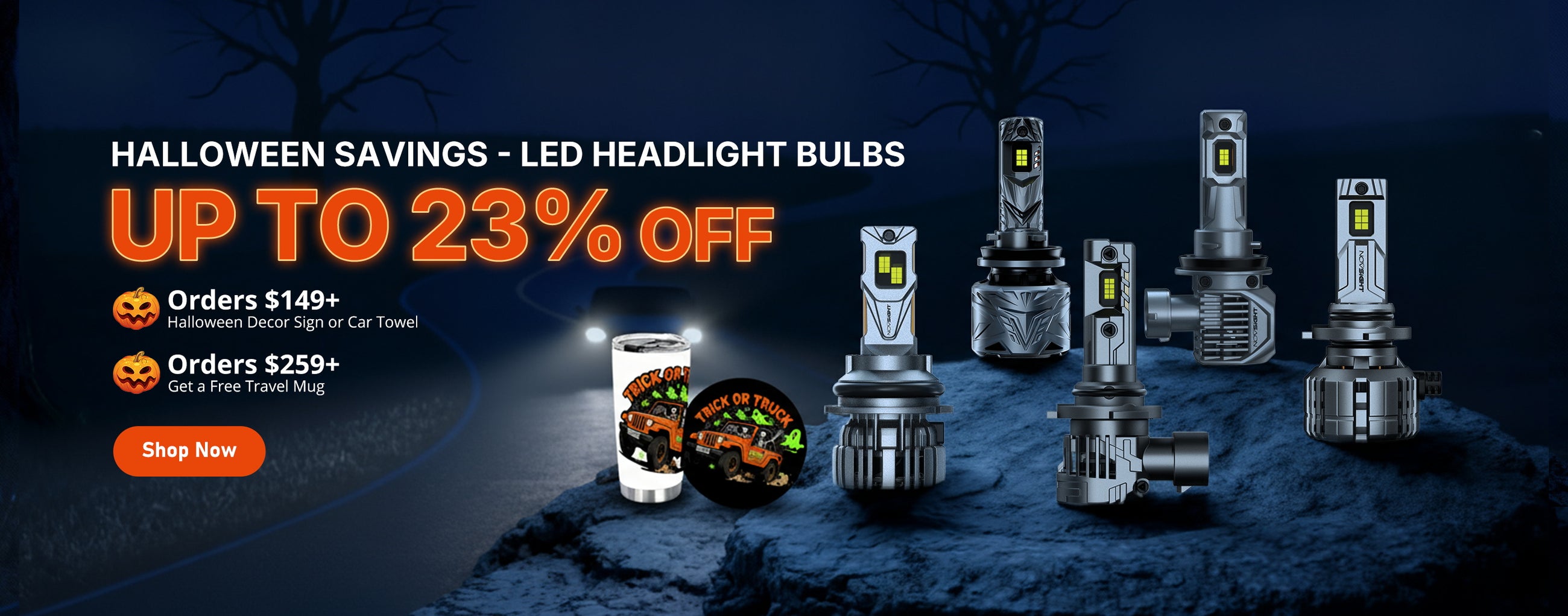 NOVSIGHT®-Professional Off-Road Spotlights & Automotive LED Headlights