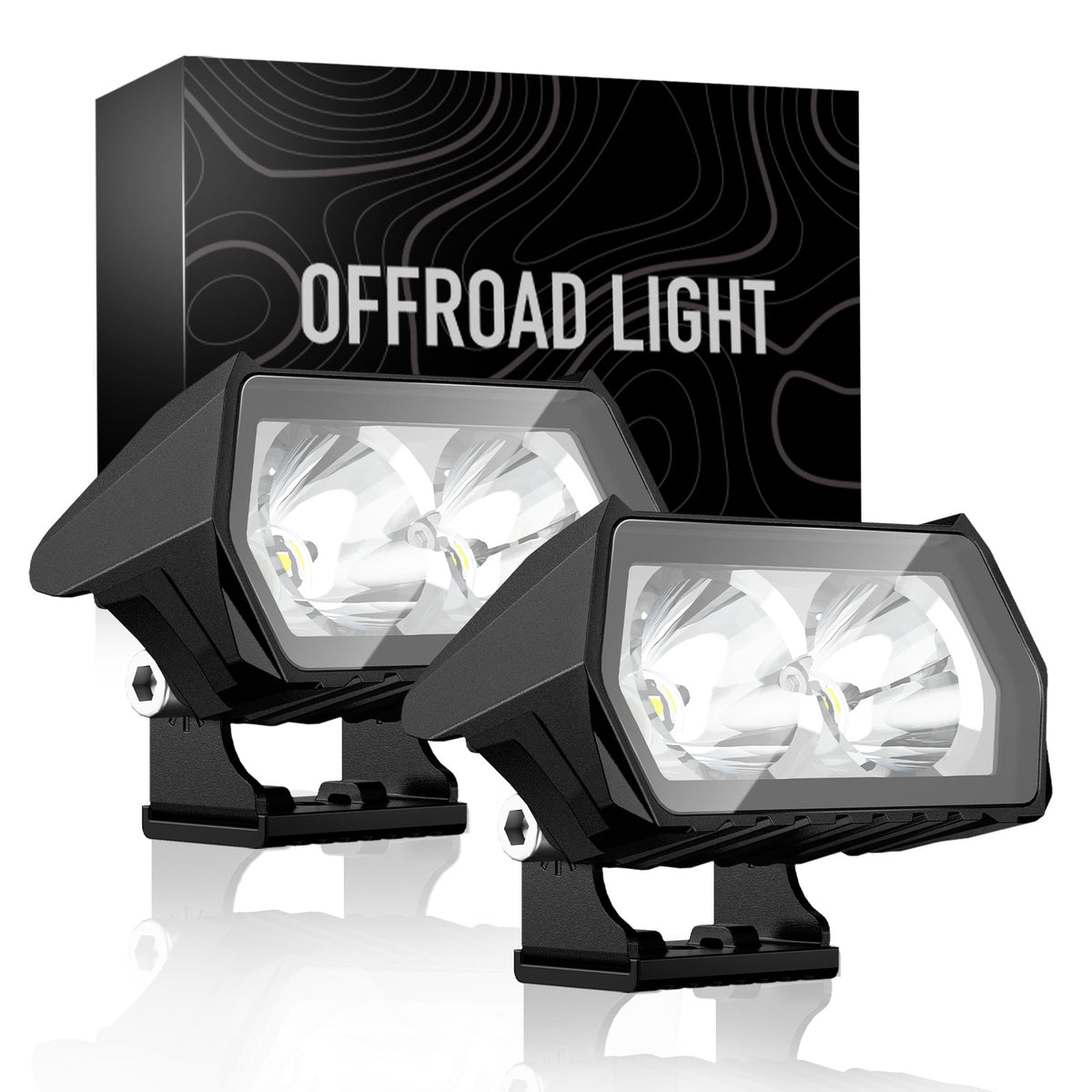 Rock Series | 3.5-inch LED Pod Lights Spotlights