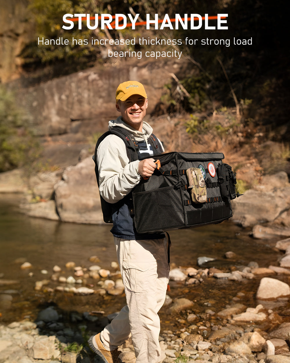 Novsight Rove Series Camping Storage Box Foldable Trunk Organizer