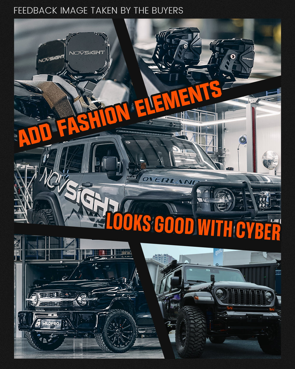 CYBER Series | 3 Inch Cube Pods Off-road Auxiliary Spot Light LED Ligh