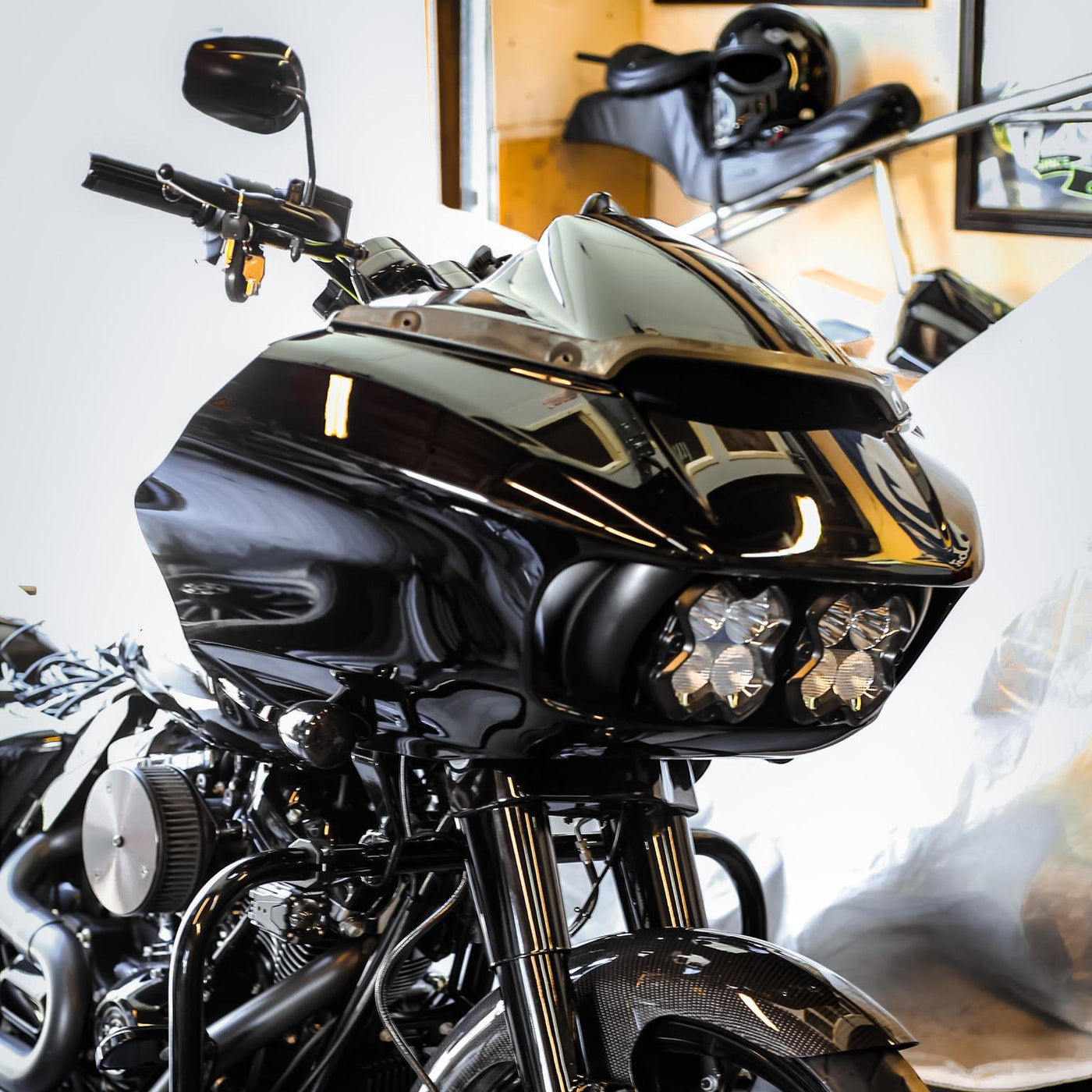 Halo Series LED Pod Lights Kit for Harley Motorcycles