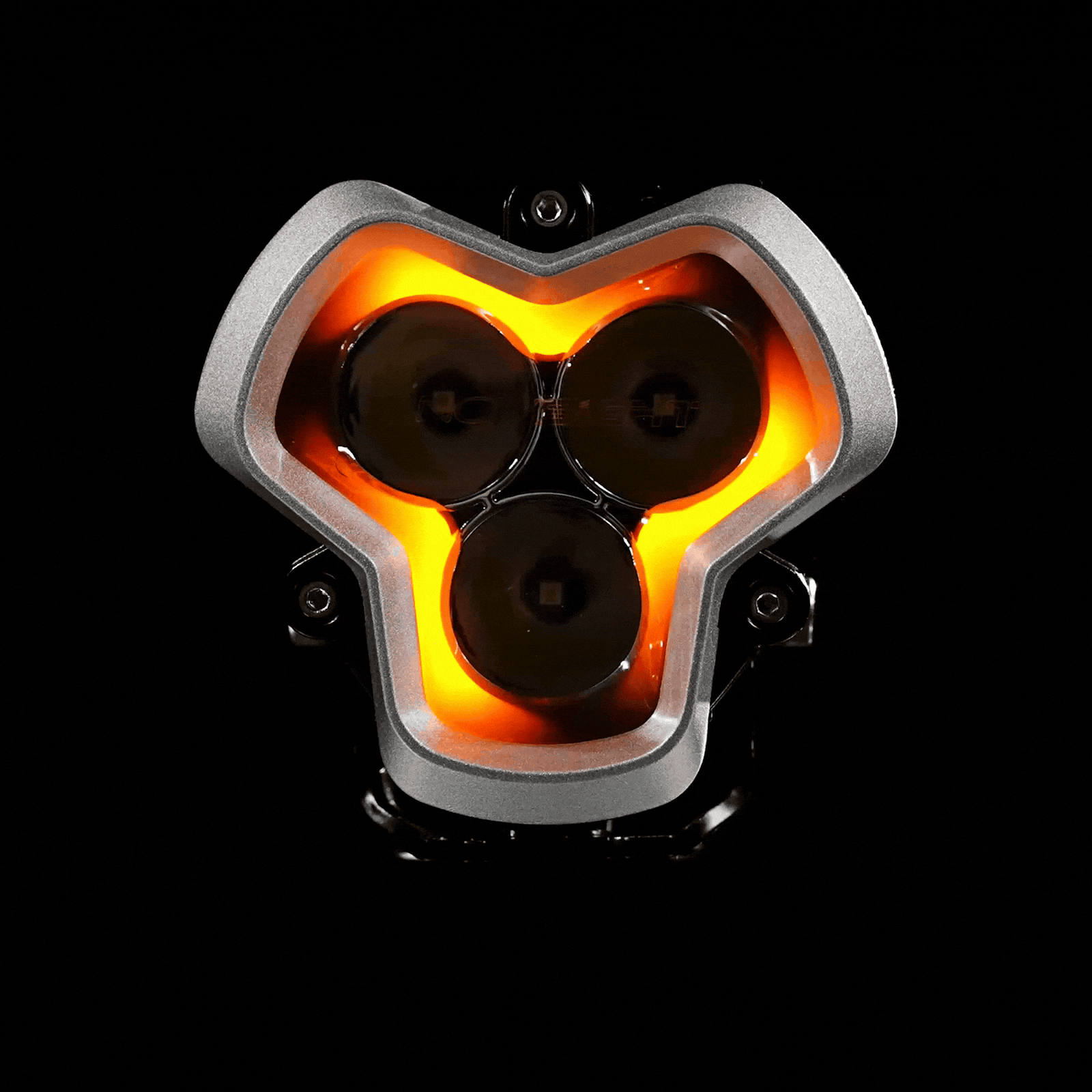 NOVSIGHT HALO Series Pod LIghts Includes DRL with Spot and flood light ...