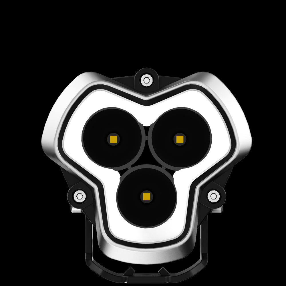 NOVSIGHT HALO Series 3.5‘‘ LED Pods with DRL 48W Twin Light Kit