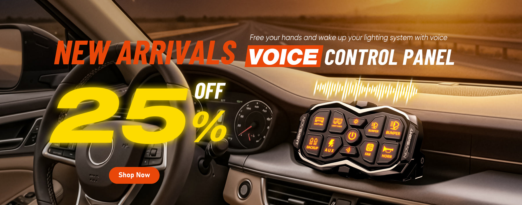 NOVSIGHT®-Professional Off-Road Spotlights & Automotive LED Headlights