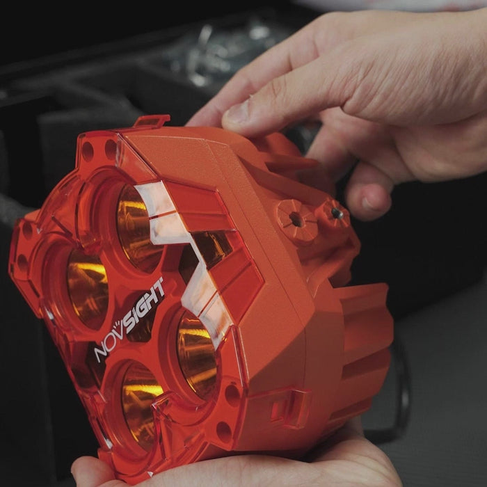 Cyber | 6-inch LED Pod Lights Cyber Orange