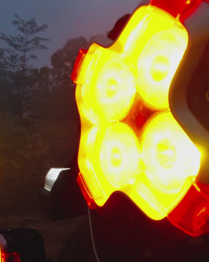 NOVSIGHT HALO Series 6‘‘ LED Pods with DRL 60W Spot beam and Mix Beam ...