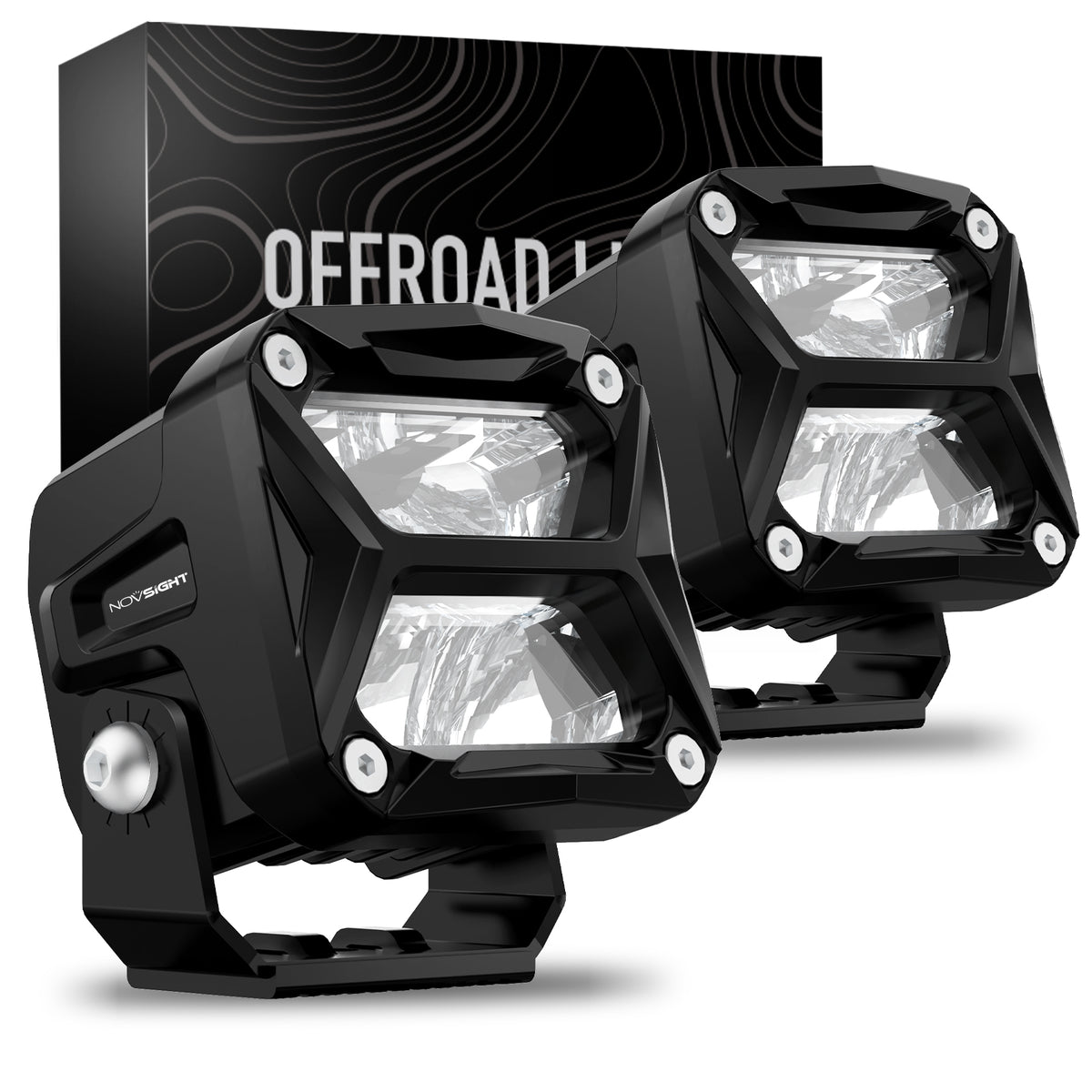 Rock Series | 3-inch LED Pod Lights Spot Lights