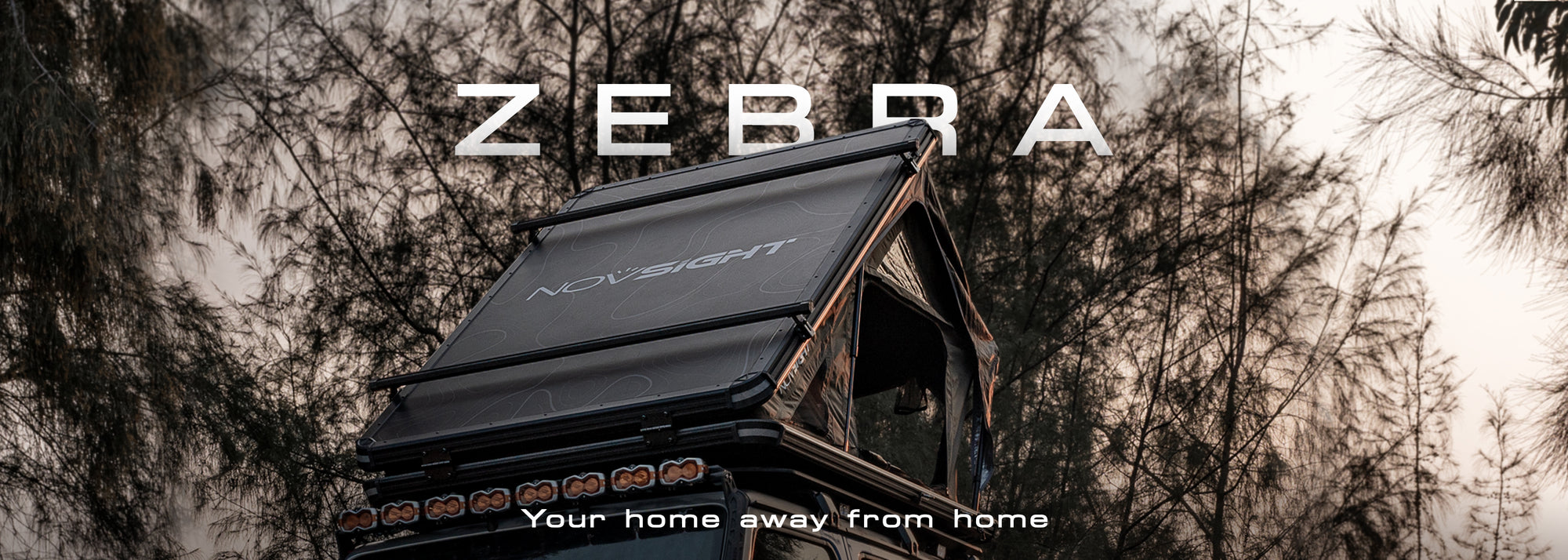 Camping Reimagined | Novsight Zebra Series Rooftop Tent