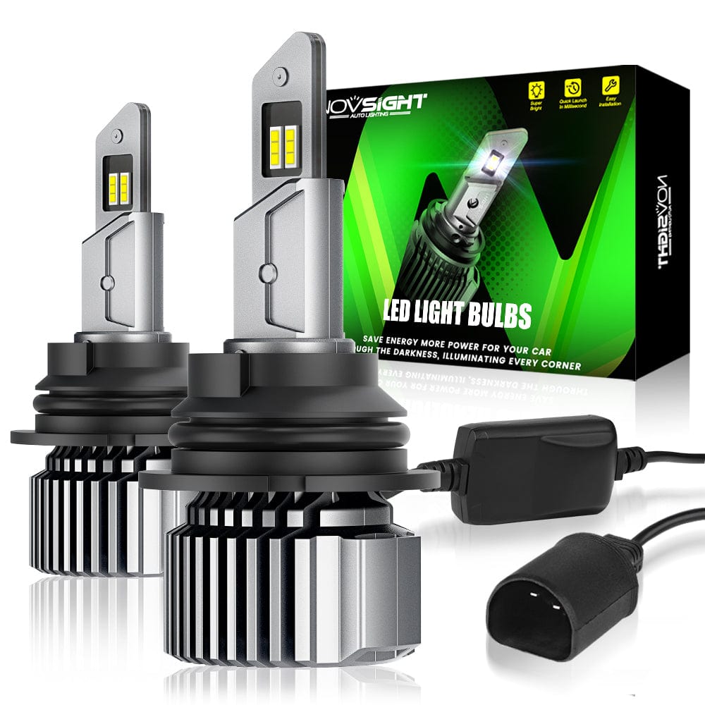 Replace 9004/HB1 LED Headlight Bulbs 100W Hi/Lo Beam Conversion Kit ...