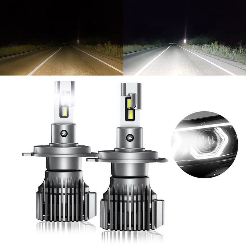 Shop for 20000 lumens H4/9003 LED Headlight Bulbs Super Bright ...